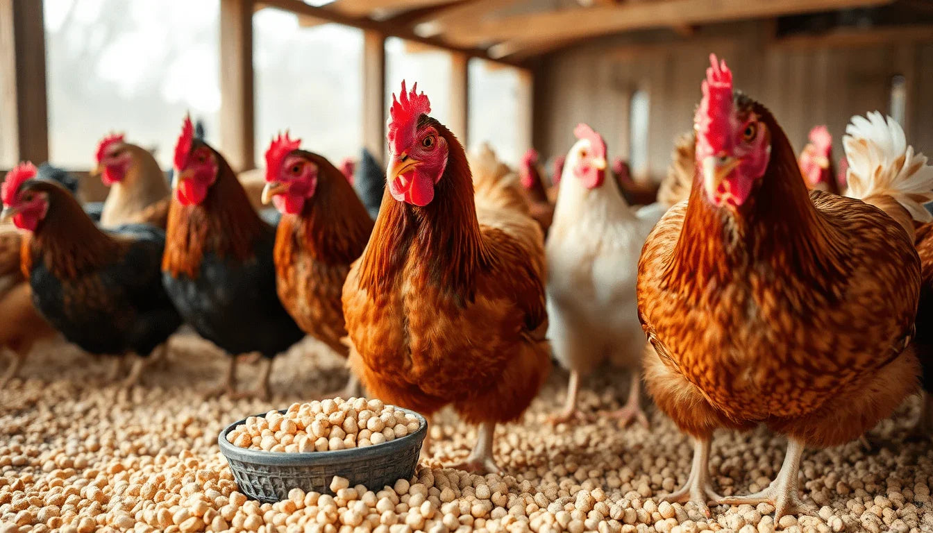 Beste kippenvoer gezonde legkippen | Kippenpakket.nl